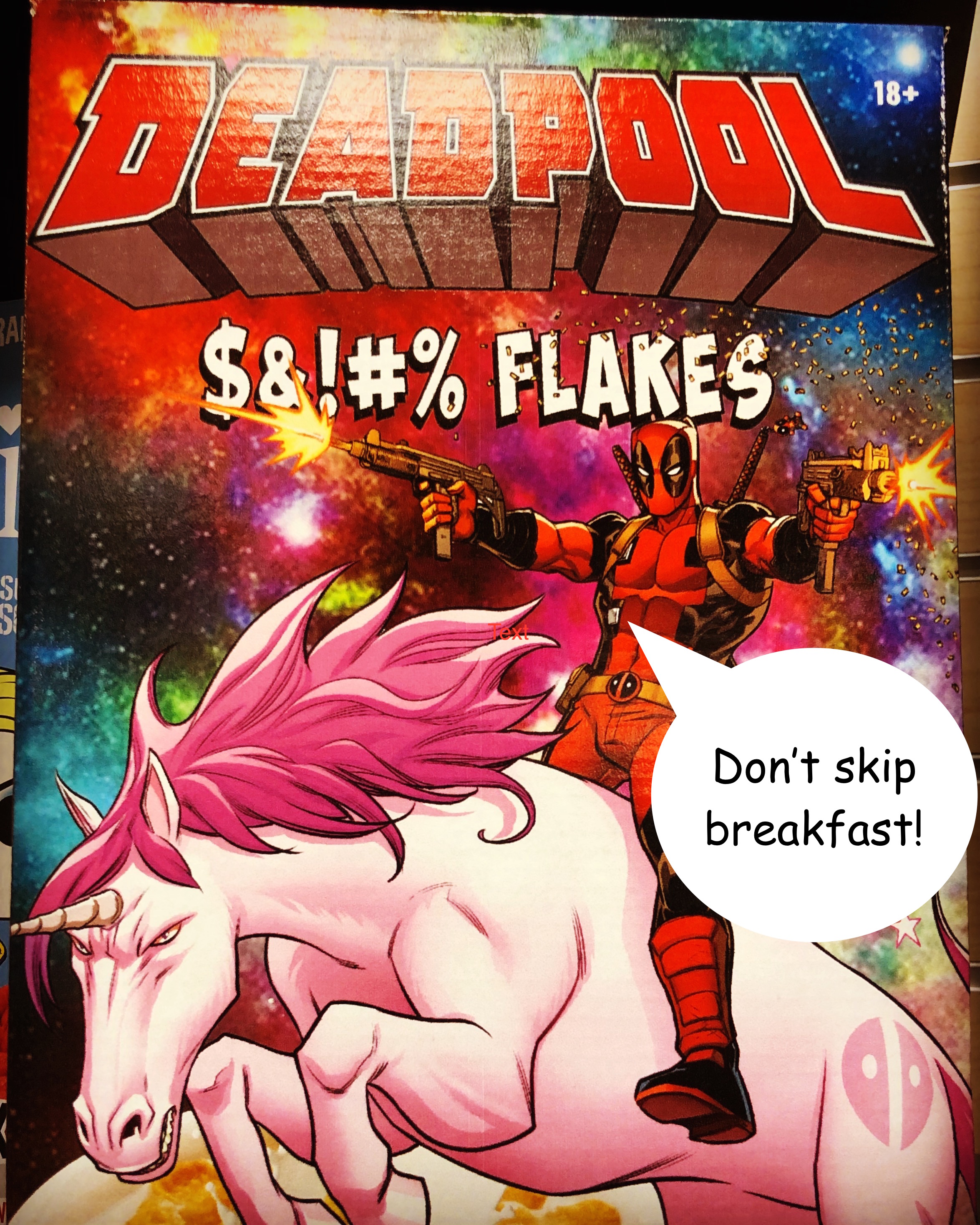 Deadpool Describes Breakfast with the Best 4 Letter Word – Grace The Nurse